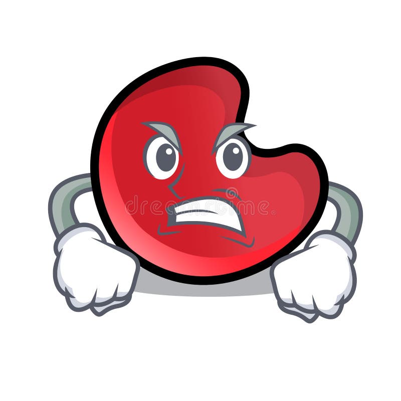 Angry Candy cartoon stock illustration. Illustration of agressive ...