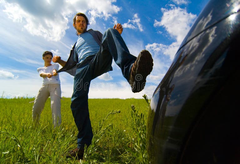 Angry at Car stock image. Image of agitated, angry, livid - 1421555