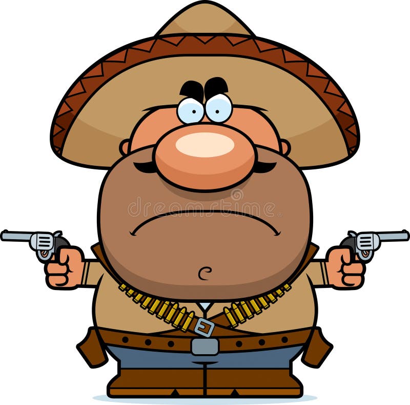 Mexican Bandit Cartoon Girl
