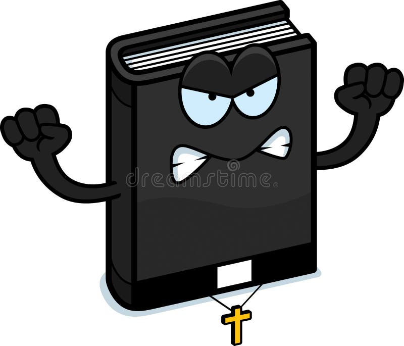 Cartoon Bible Man stock illustration. Illustration of facing - 12325137