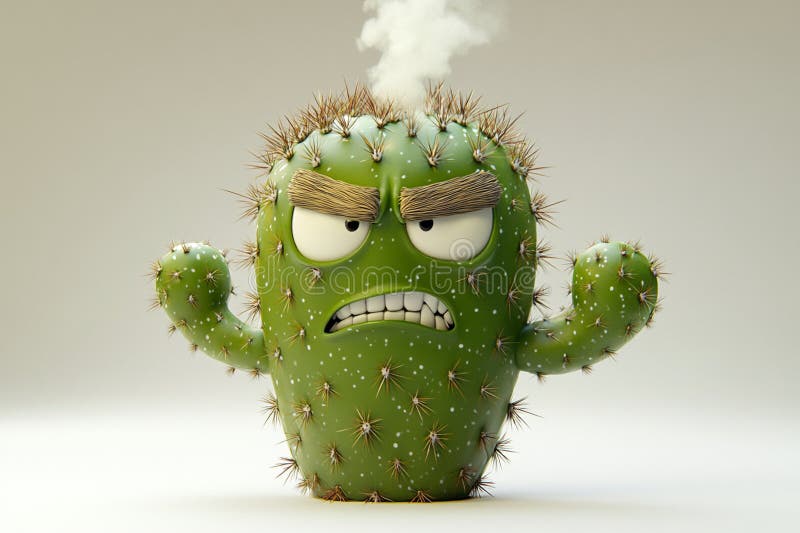 Mad Cactus Illustration Stock Photos - Free & Royalty-Free Stock Photos ...
