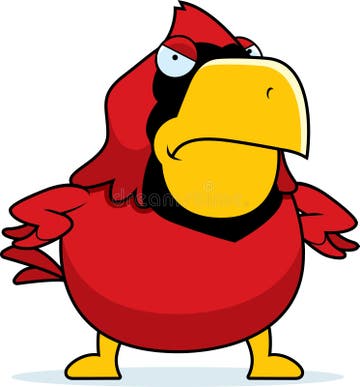 Angry Cardinal Stock Illustrations – 139 Angry Cardinal Stock ...