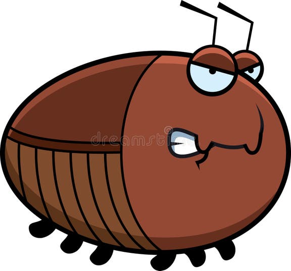 Angry Cartoon Cockroach stock vector. Illustration of animal - 47089236
