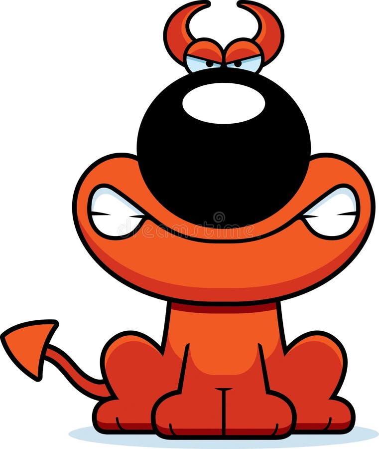 Angry Devil stock vector. Illustration of demon, devil - 14238694