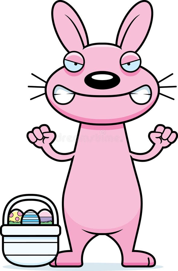 Angry Easter Bunny Stock Illustrations – 505 Angry Easter Bunny Stock ...