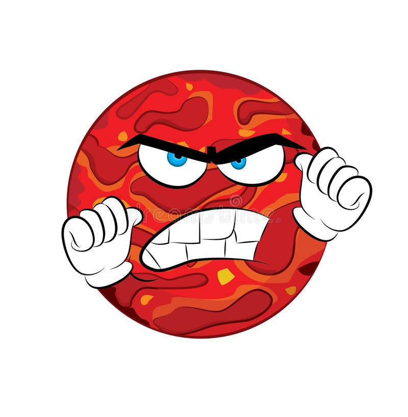 Cartoon Angry Planet Stock Illustrations – 576 Cartoon Angry Planet ...
