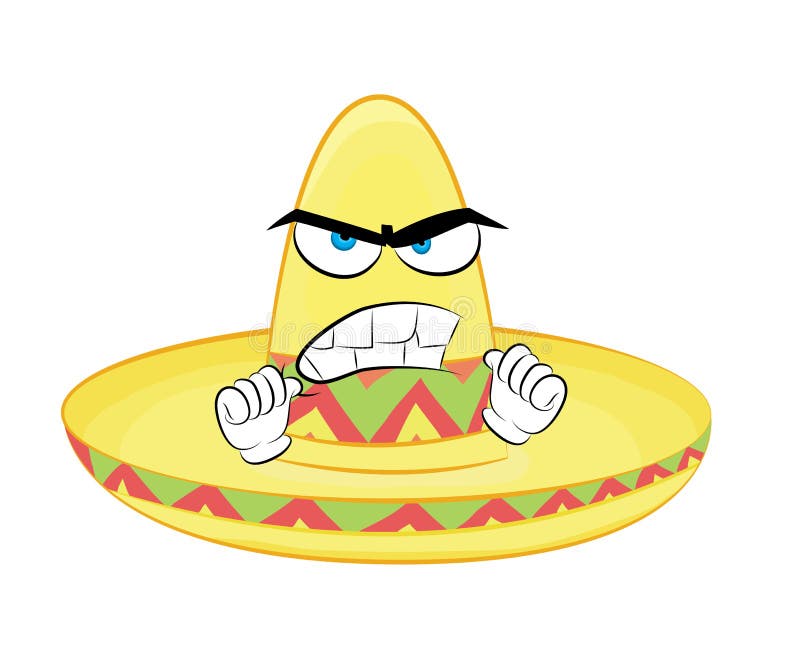 Angry Sombrero Stock Illustrations – 111 Angry Sombrero Stock ...
