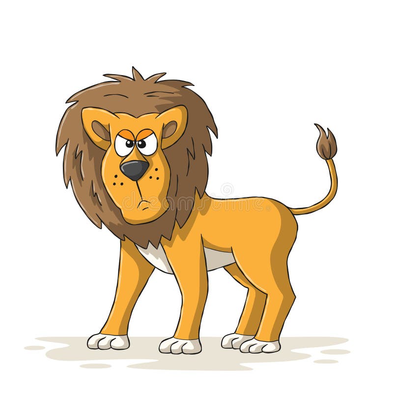 Angry Lion Clipart For Kids