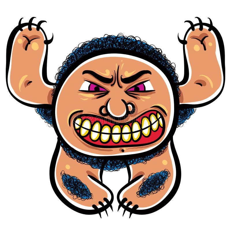 Angry Boss stock illustration. Illustration of businessman - 62761507