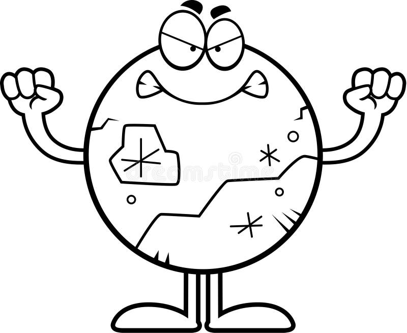 Cartoon Pluto Angry Stock Illustrations – 13 Cartoon Pluto Angry Stock ...