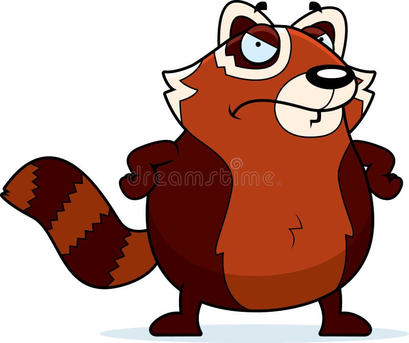 Angry Panda stock vector. Illustration of animal, upset - 15741890