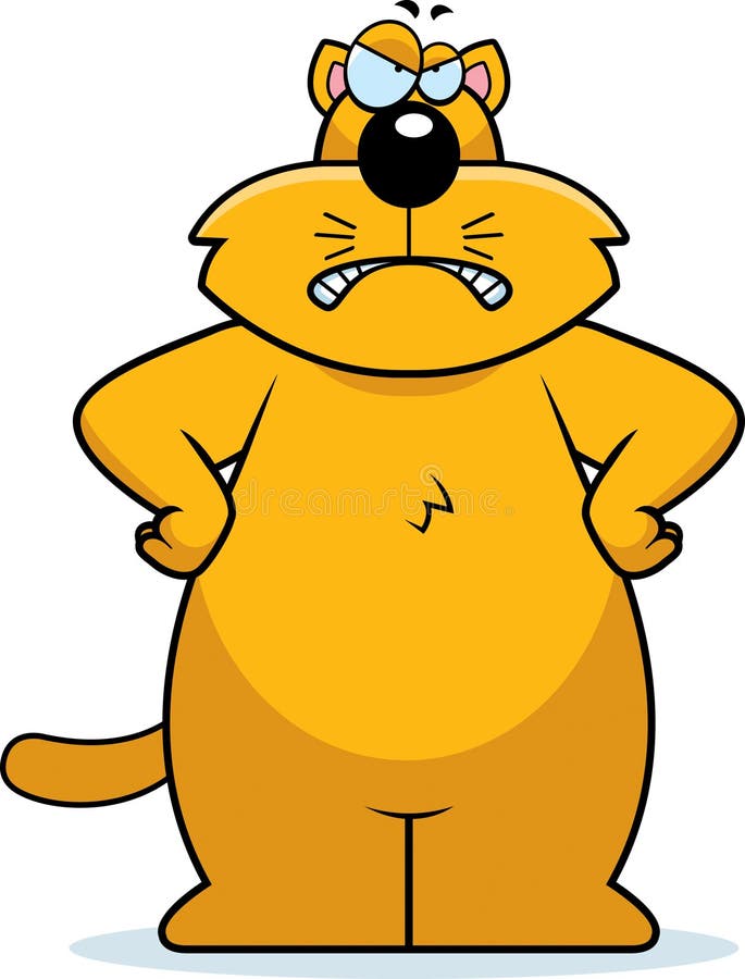Angry Cartoon Cat Stock Illustrations – 15,363 Angry Cartoon Cat Stock ...