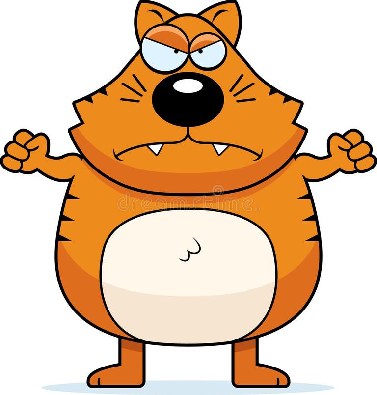 Angry Cartoon Cat Stock Illustrations – 16,020 Angry Cartoon Cat Stock ...