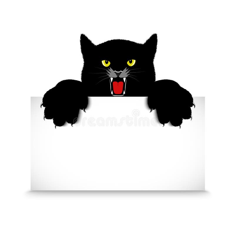Angry Cat Banner Stock Illustrations – 869 Angry Cat Banner Stock ...