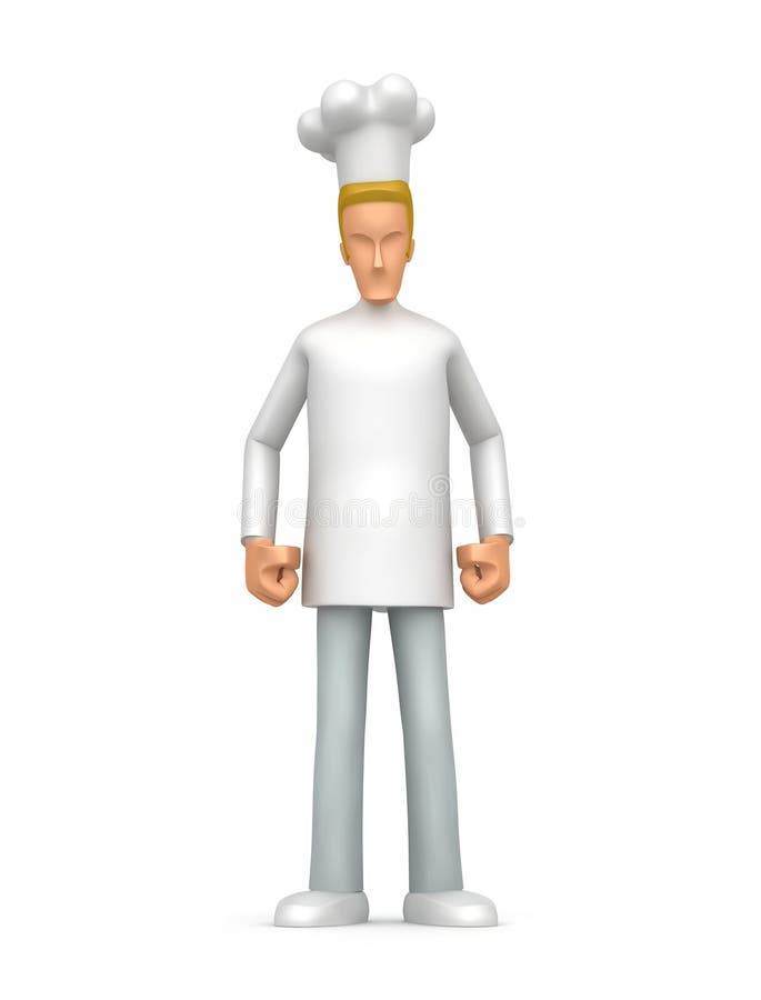 Angry chef stock illustration. Illustration of homemade - 13168264