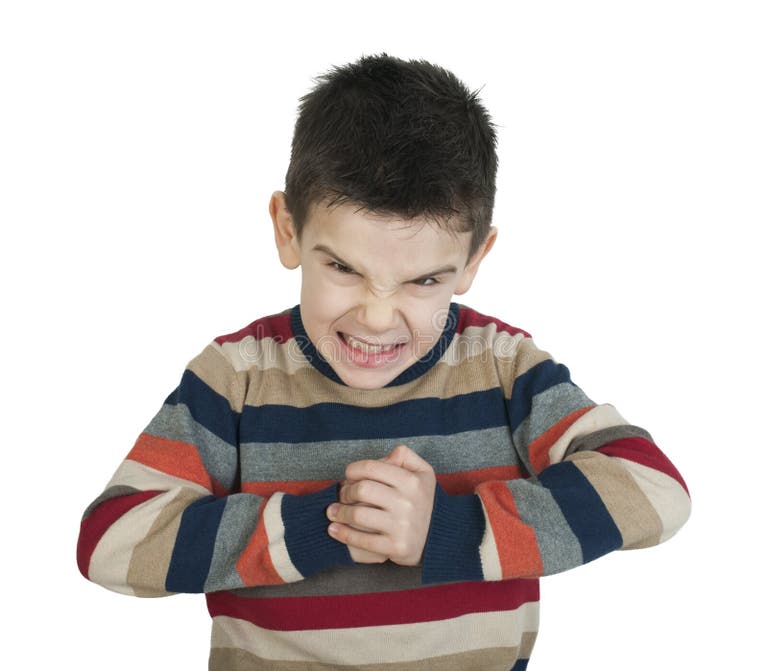 Angry child stock photo. Image of casual, anger, expressions - 29600350