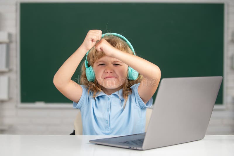1,341 Angry Boy Computer Stock Photos - Free & Royalty-Free Stock ...