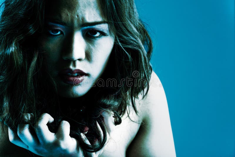 Angry Chinese Girl Picture. Image: 4601558