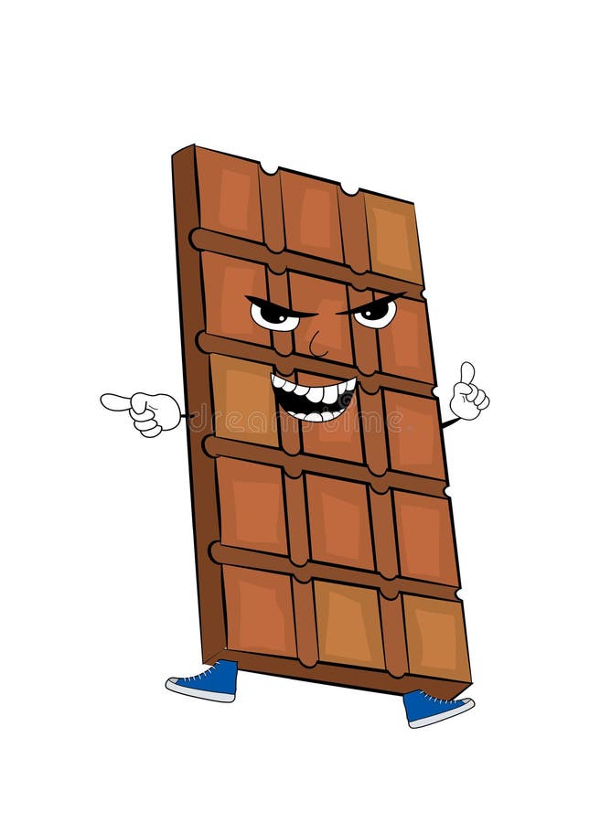 Angry Hot Chocolate Mascot Cartoon Stock Vector - Illustration of ...