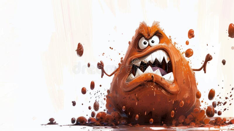 Angry Chocolate Cartoon Stock Photos - Free & Royalty-Free Stock Photos ...