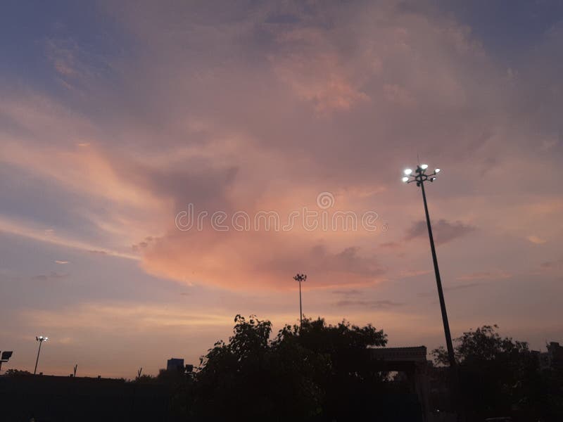 Angry clouds stock photo. Image of perfectsunset, blue - 162905082