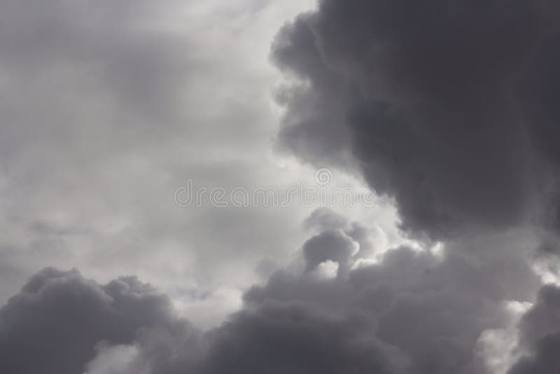 Angry clouds stock photo. Image of cloudscape, gray - 111257622
