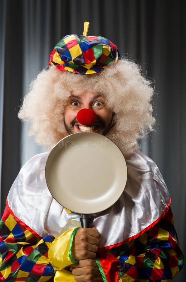 Angry the Clown stock image. Image of vicious, circus - 17743881