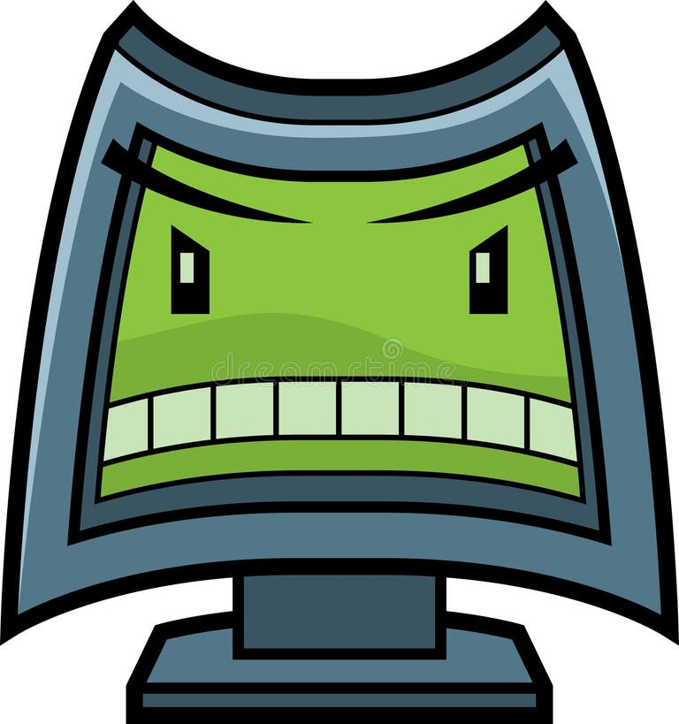 Angry Computer Stock Illustrations – 6,798 Angry Computer Stock ...