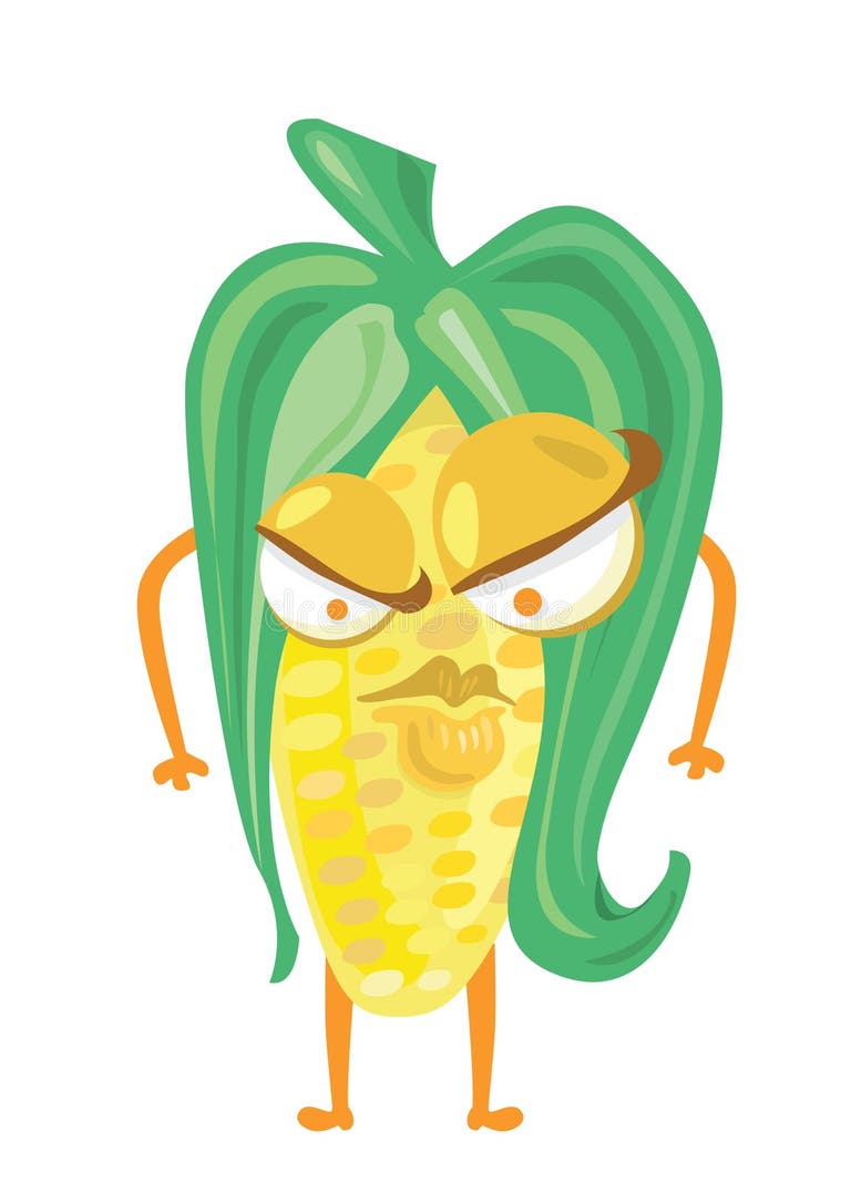 Angry Corn Design Stock Illustrations – 256 Angry Corn Design Stock ...