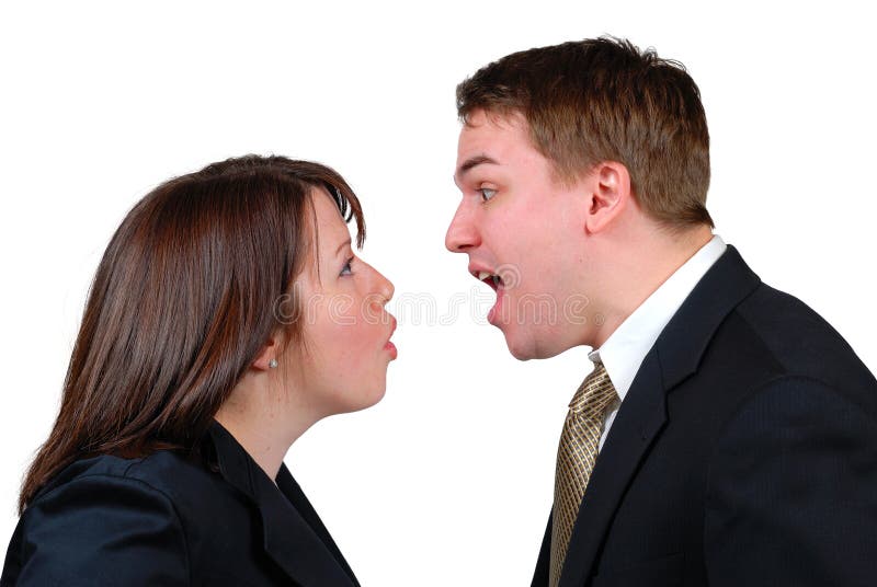 Angry Couple stock image. Image of tiff, businessman, argue - 8320637