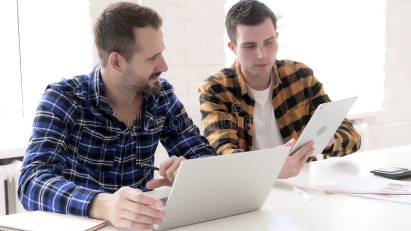 The Angry Creative People Fighting at Work Stock Image - Image of ...