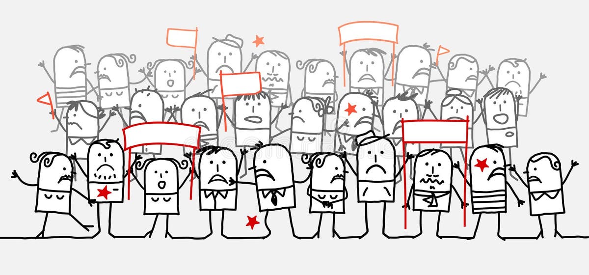 Angry Crowd Stock Illustrations – 3,415 Angry Crowd Stock Illustrations ...
