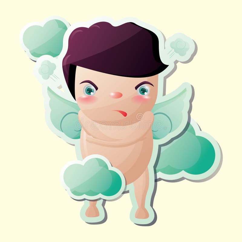 Angry Cupid Stock Illustrations – 205 Angry Cupid Stock Illustrations ...