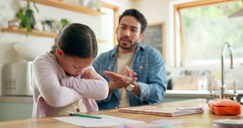 Crying, Sad and Child on a Green Screen with a Tantrum Isolated on a ...