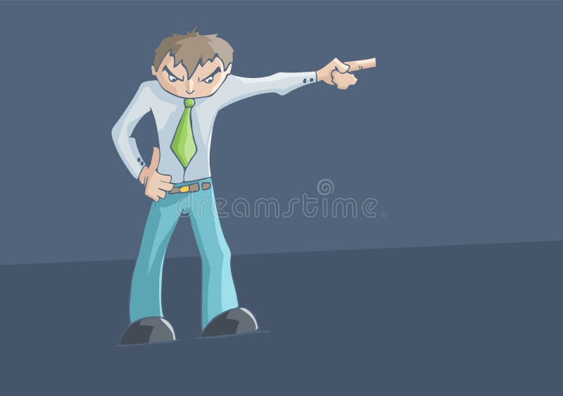 Angry dad upset stock vector. Illustration of conflict - 87152052