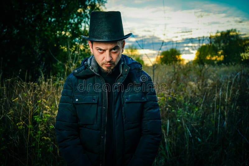 Angry dark man stock image. Image of dark, scary, male - 103413775