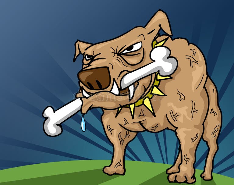 Angry Dog Bone Stock Illustrations – 272 Angry Dog Bone Stock ...