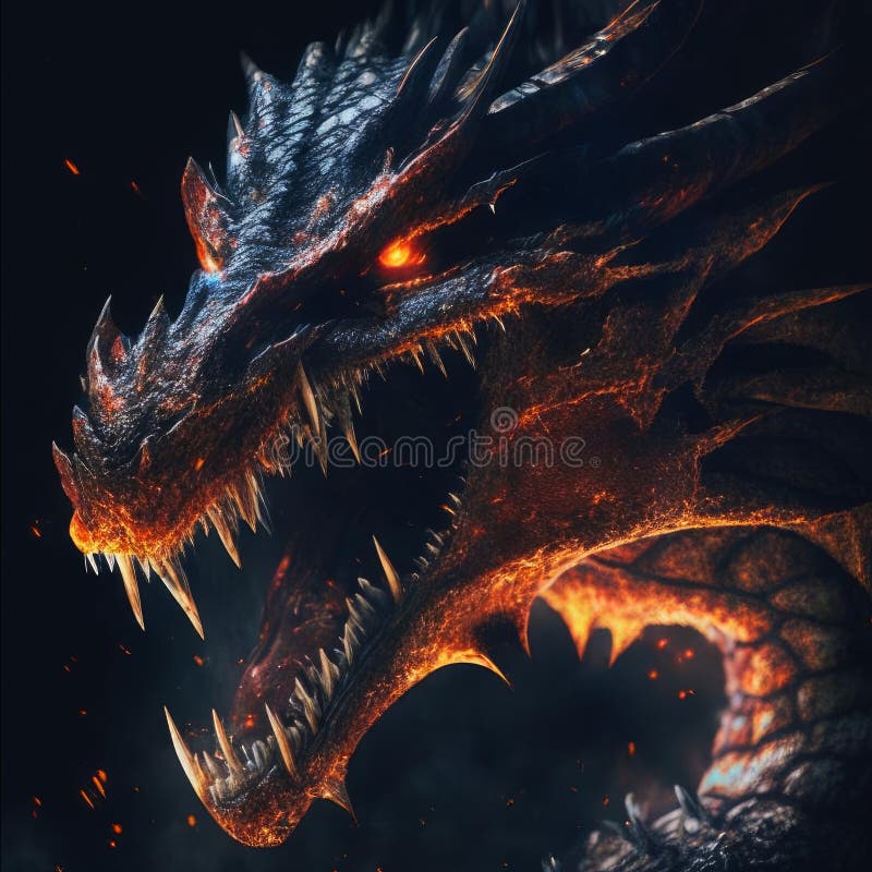 Dragon Cave Fire Stock Illustrations – 133 Dragon Cave Fire Stock ...