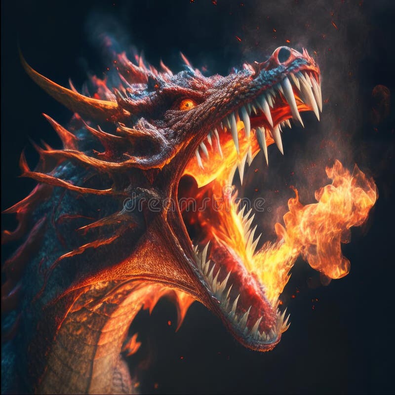 Dragon Cave Fire Stock Illustrations – 133 Dragon Cave Fire Stock ...