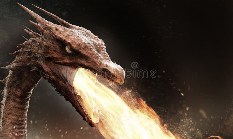 Angry Dragon Mascot with Blank Signage for Text Space Stock Vector ...