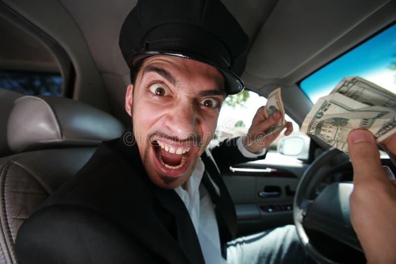 Angry driver stock photo. Image of banknotes, black, brunette - 2706486