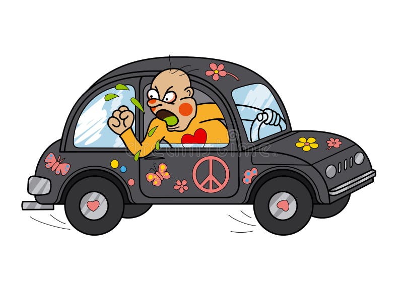 Aggression Road Mad Driver Stock Illustrations 62 Aggression Road Mad