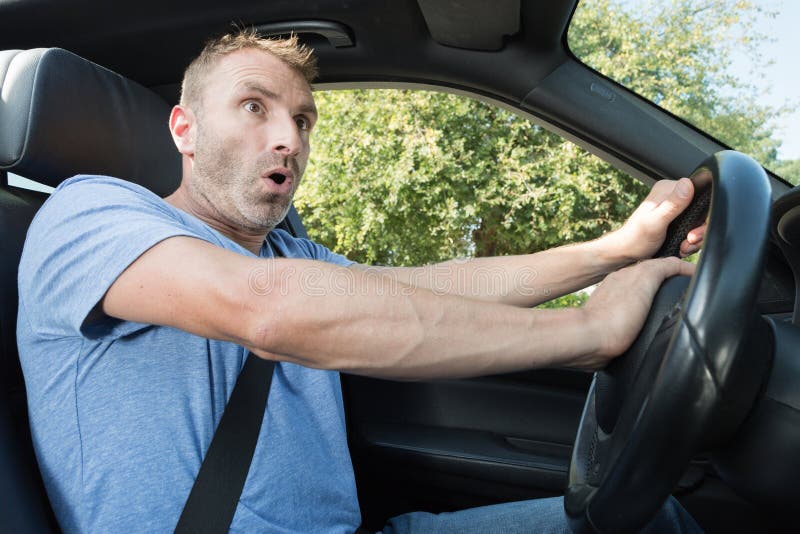 Angry driver honking car stock image. Image of furious - 275985303