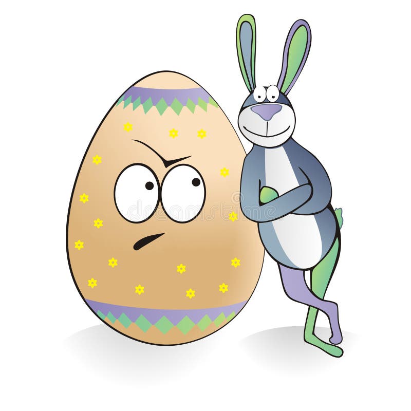Angry Easter Bunny Stock Illustrations – 505 Angry Easter Bunny Stock ...