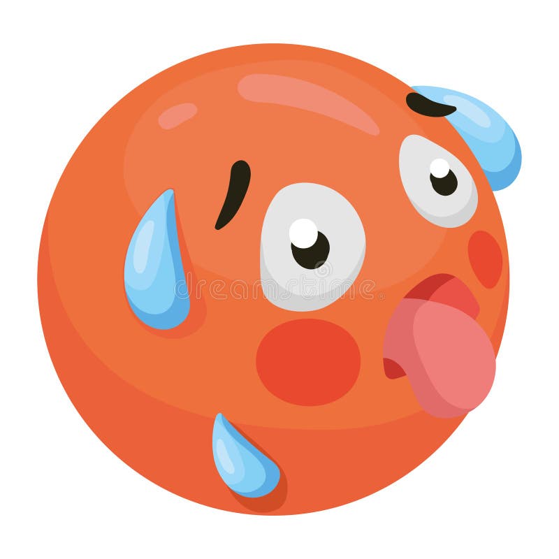Angry emoji 3d style stock vector. Illustration of comic - 257600713