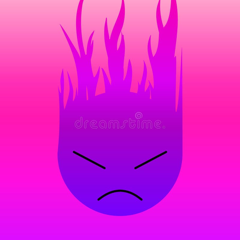 Fire Ball Angry Cartoon Face Stock Illustrations – 124 Fire Ball Angry ...