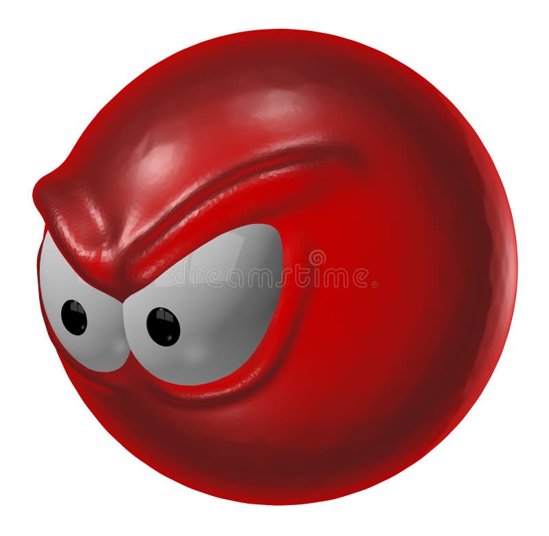 Angry stock illustration. Illustration of attitude, negative - 69176201