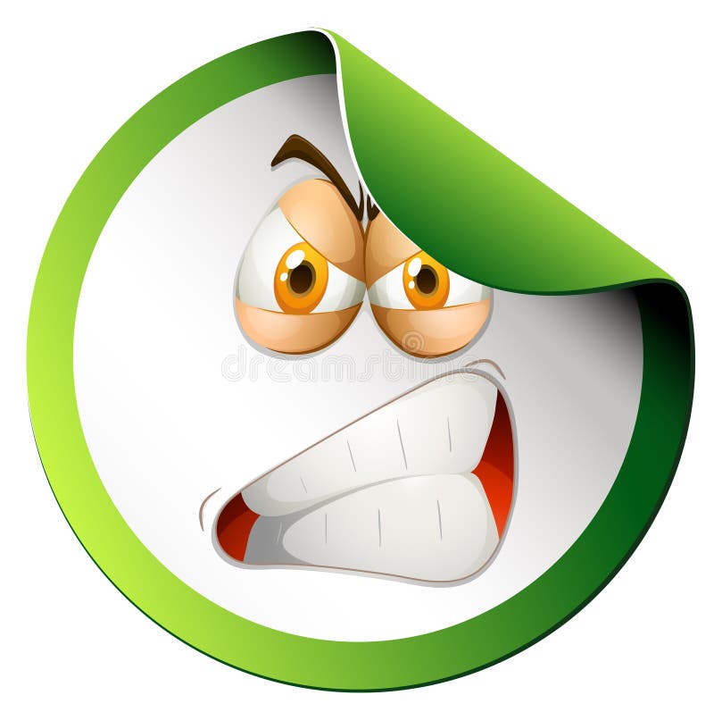 Angry Sticker Stock Illustrations – 18,398 Angry Sticker Stock ...
