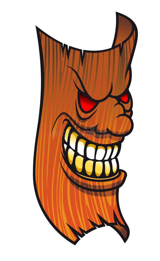 Angry face mask stock vector. Illustration of facial - 24225293