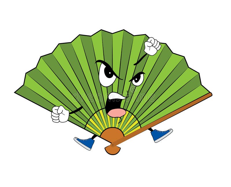 Angry fan cartoon stock illustration. Illustration of furious - 44105472